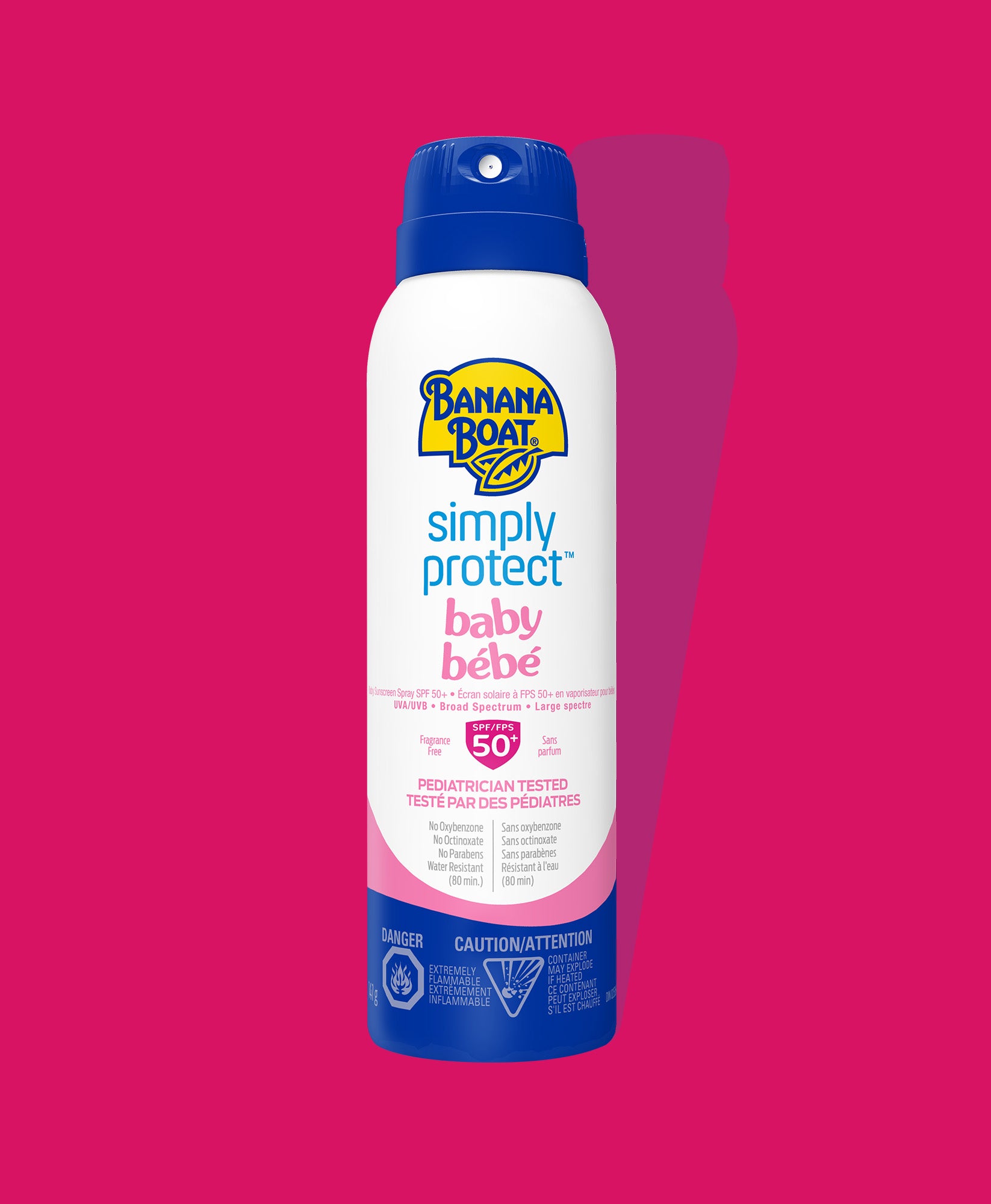 Banana Boat® Simply Protect™ Baby Sunscreen Spray SPF 50+ – Banana Boat CA